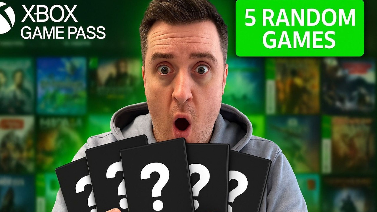 I Played 5 Wildly Different Games in One Day! - YouTube
