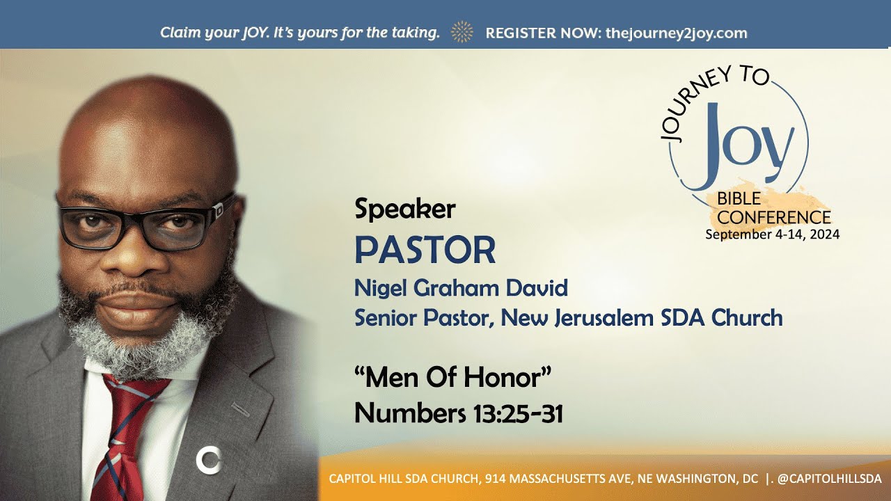 Journey 2 Joy | "Men of Honor" | Pr. Nigel David - YouTube