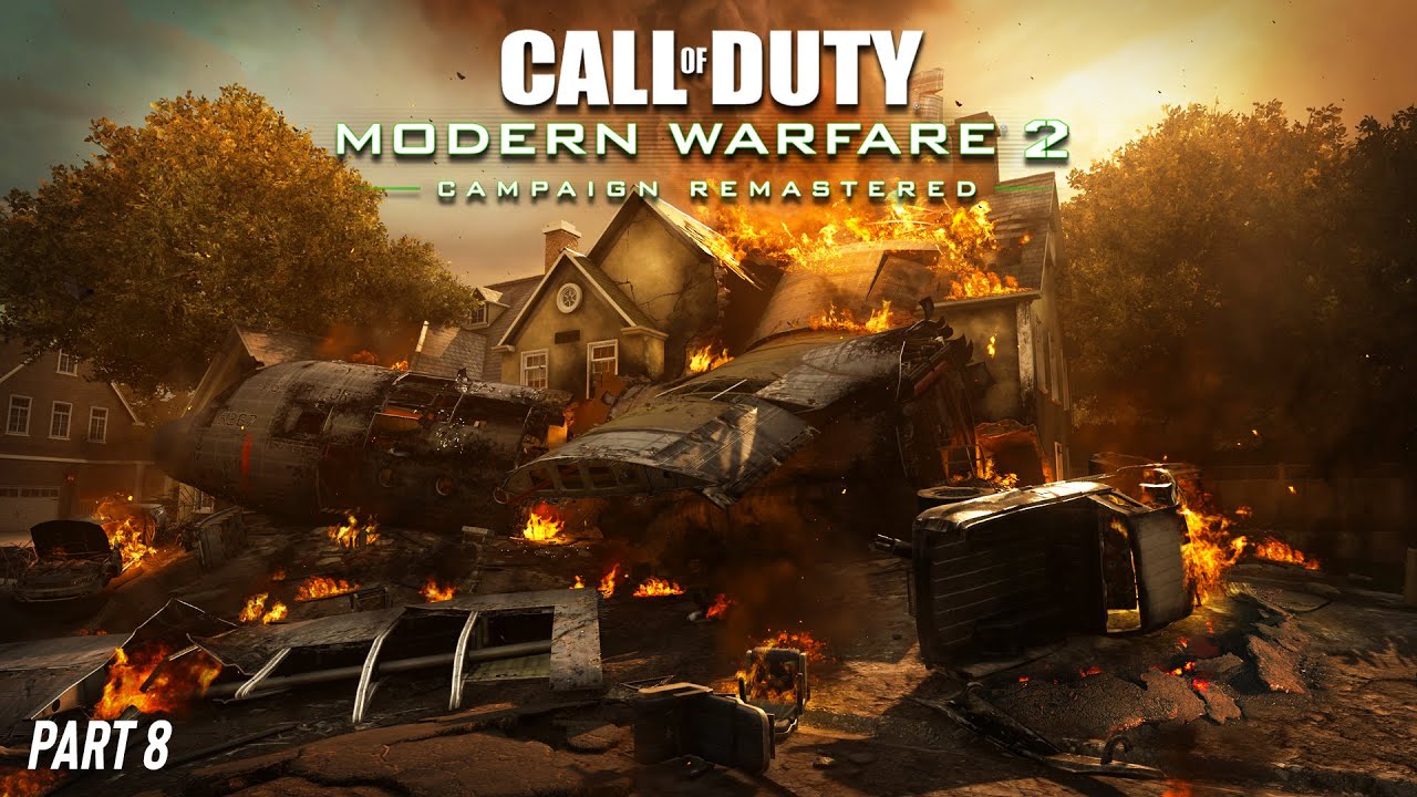 Call of Duty: Modern Warfare 2 Remastered - Exodus Mission Gameplay ...