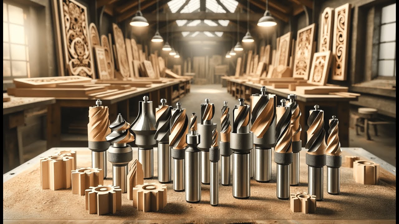 🔧 KOWOOD Router Bits Set | Best Router Bits for Sign Making 🛠️ - YouTube