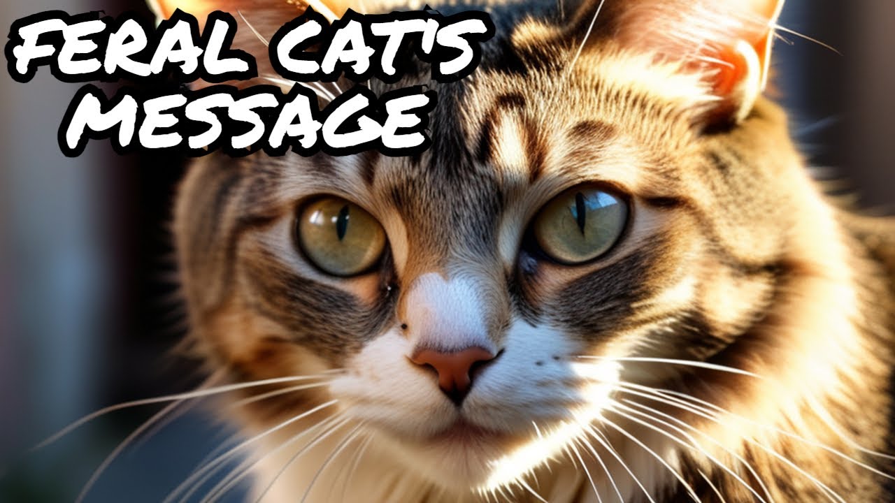 Feral Cat's Desperate Cry for Help Will MELT Your Heart - YouTube