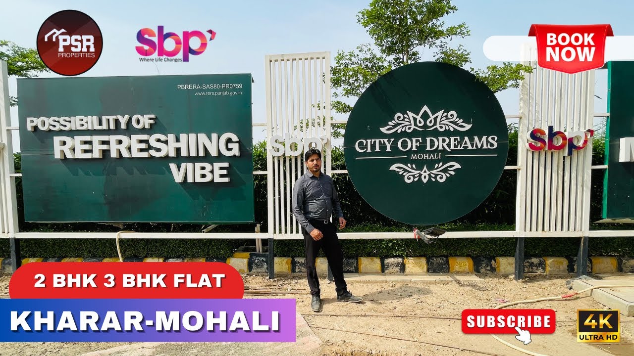SBP City of Dreams Sector 127 | Mohali - Kharar Landran Road | 2 BHK 3 ...