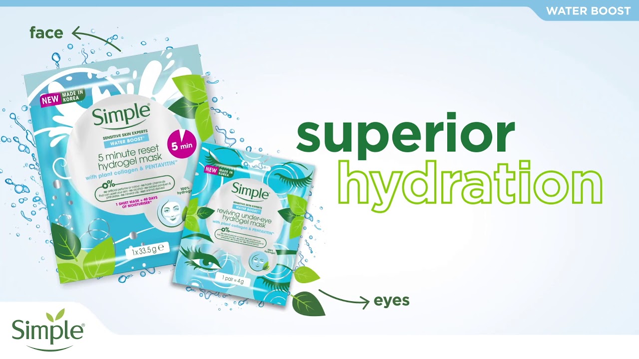 Simple Sheet Masks Range - YouTube