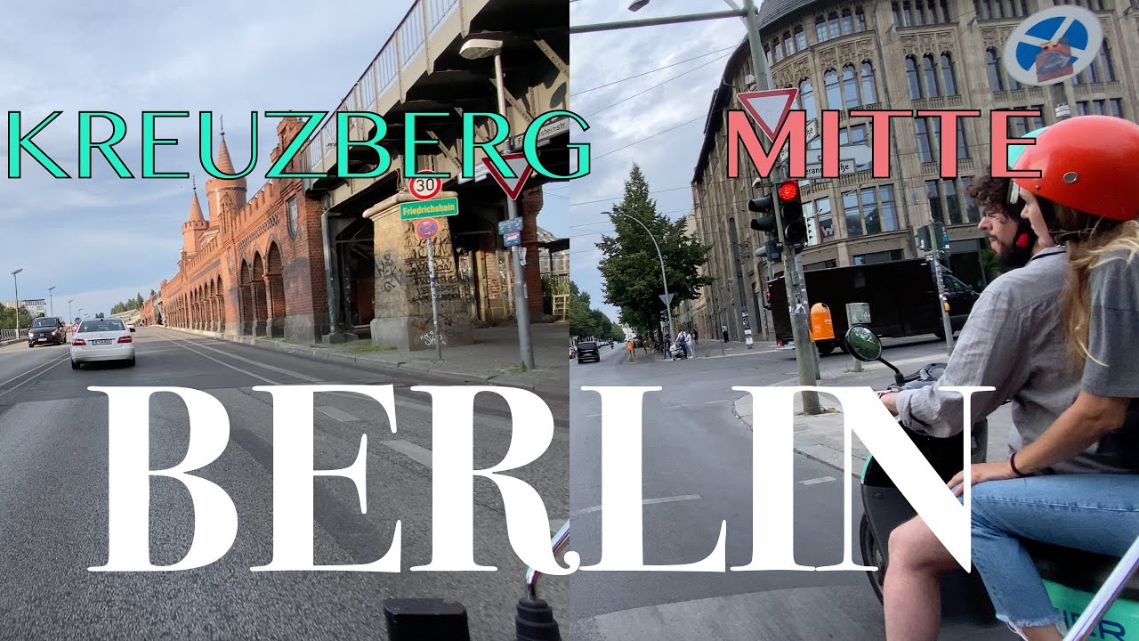 Berlin 4K Driving in Berlin Germany from Kreuzberg to Mitte ASMR - YouTube