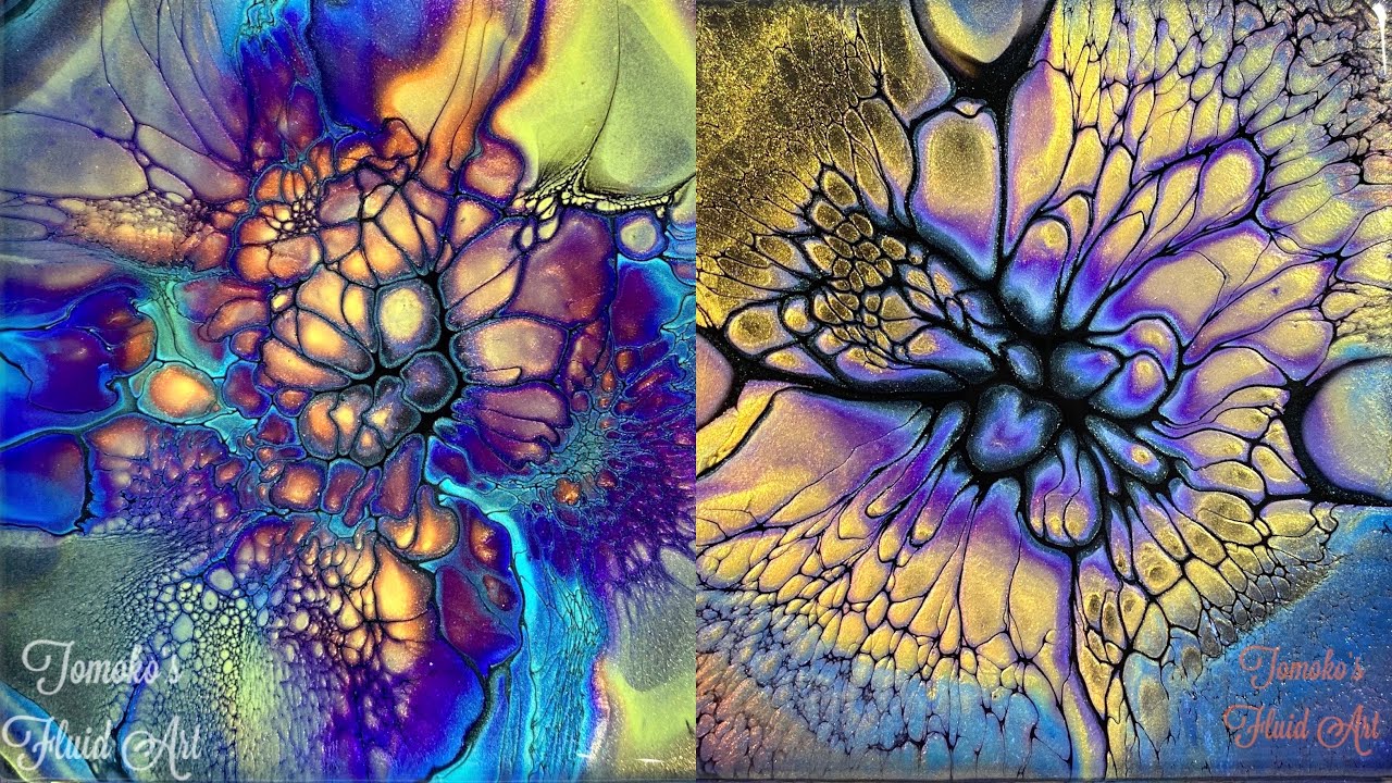 (61) How I layer ColourArte Primary Elements on black base/Sheleeart ...