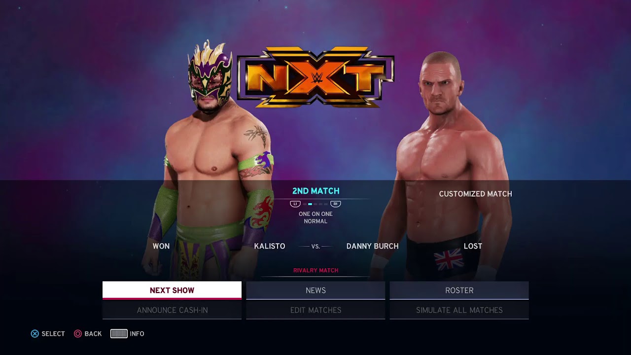 WWE 2K20 Universe mode Part 9 - YouTube