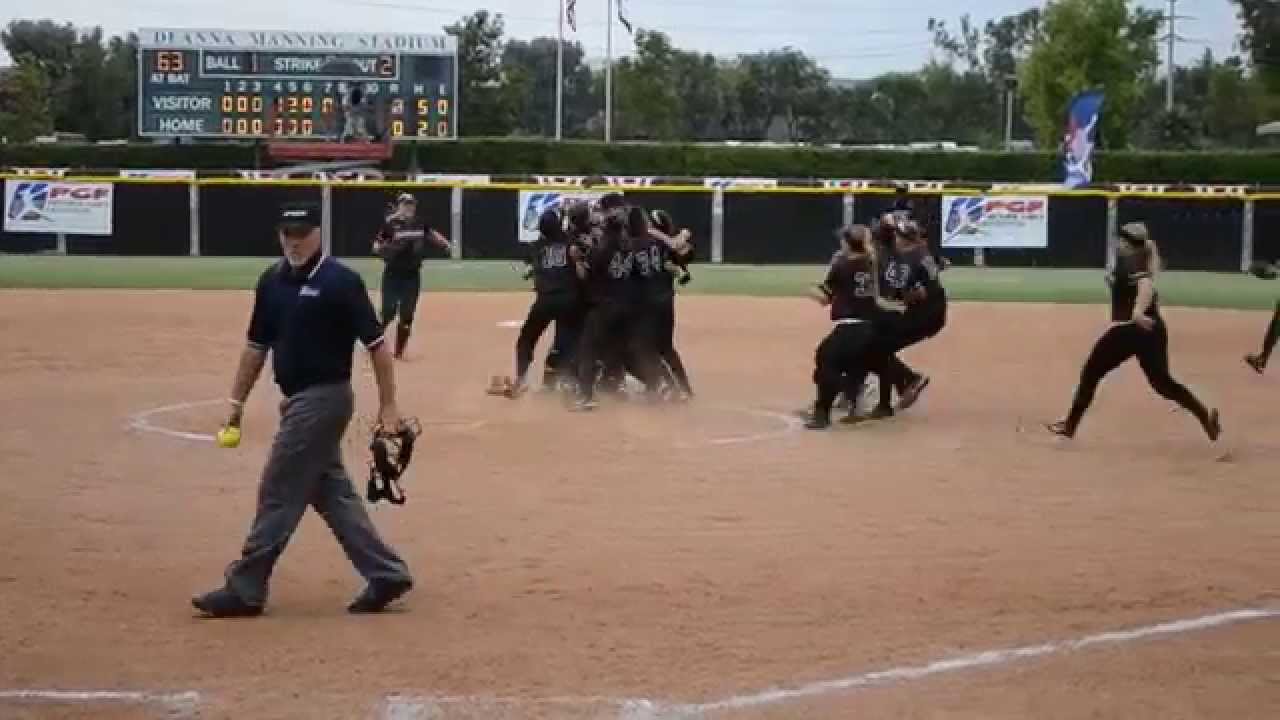 OC Batbuster-Haning dogpile! Winners of the 2014 PGF 18U Premier ...