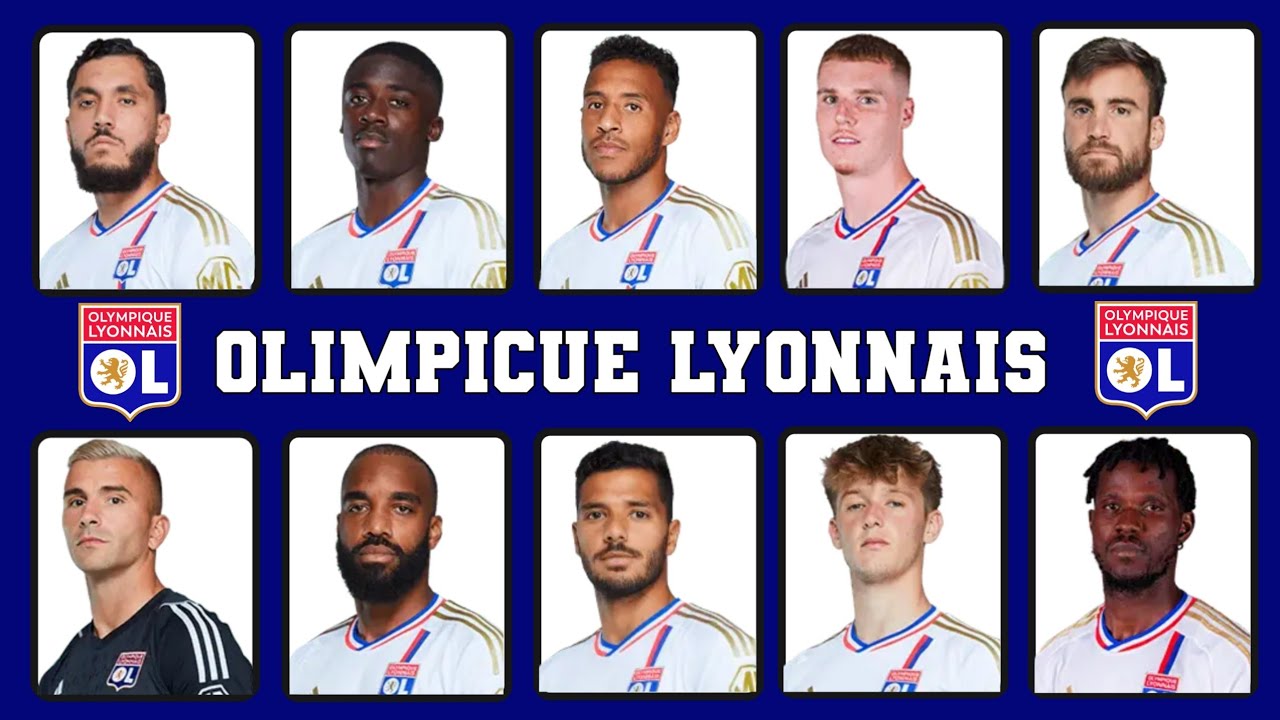 OLIMPICUE LYONNAIS SQUAD~ SEASON 2024 ||R_sportline - YouTube