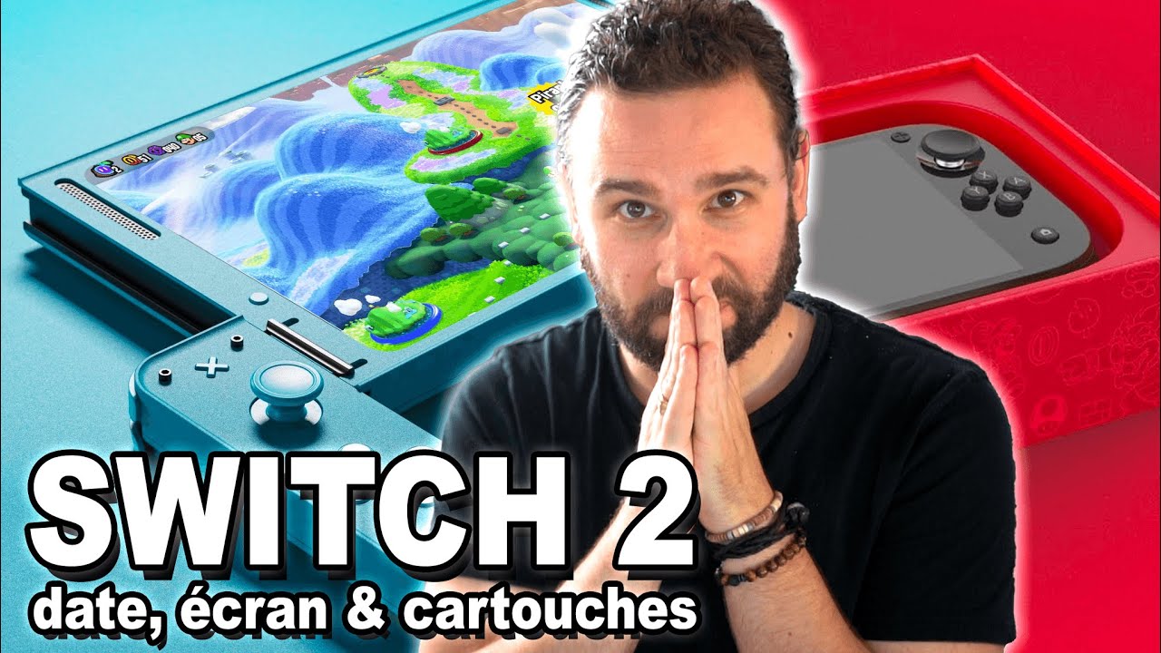 NINTENDO SWITCH 2 : ENFIN DES INFOS 😱 Date, Ecran LCD, cartouches... 🔥 ...