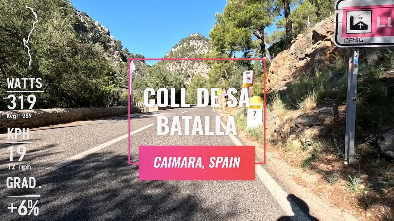 COLL DE SA BATALLA IN MALLORCA ! — GOPRO HERO MINI 11 - YouTube