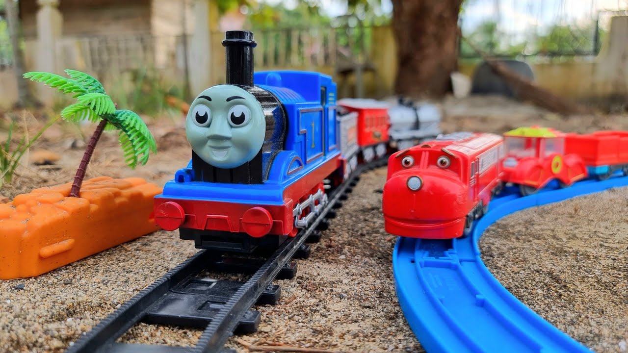 Merakit Mainan Kereta Api Wilson Chuggington Series, Kereta Api Thomas ...