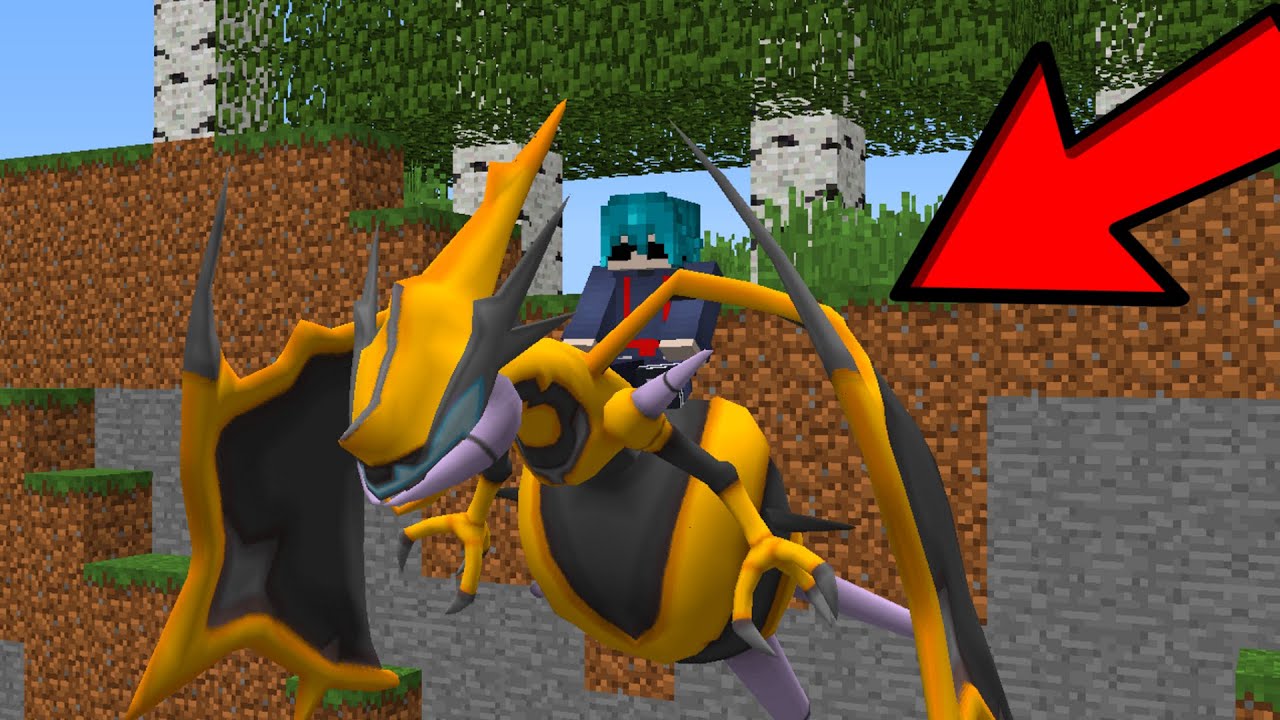 CAPTUREI UMA ULTRA BEAST SHINY IMPOSSÍVEL NO MINECRAFT POKESQUAD ...