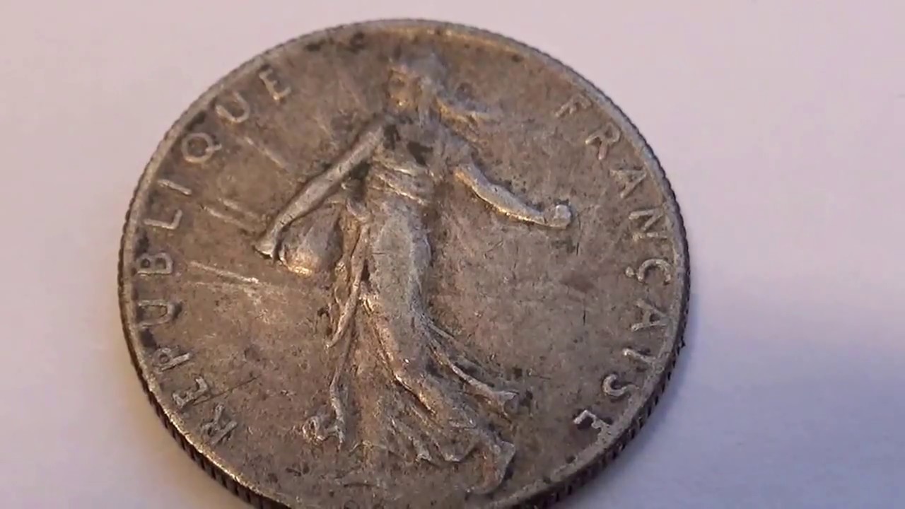 A Rare 1919 France Silver Coin - YouTube