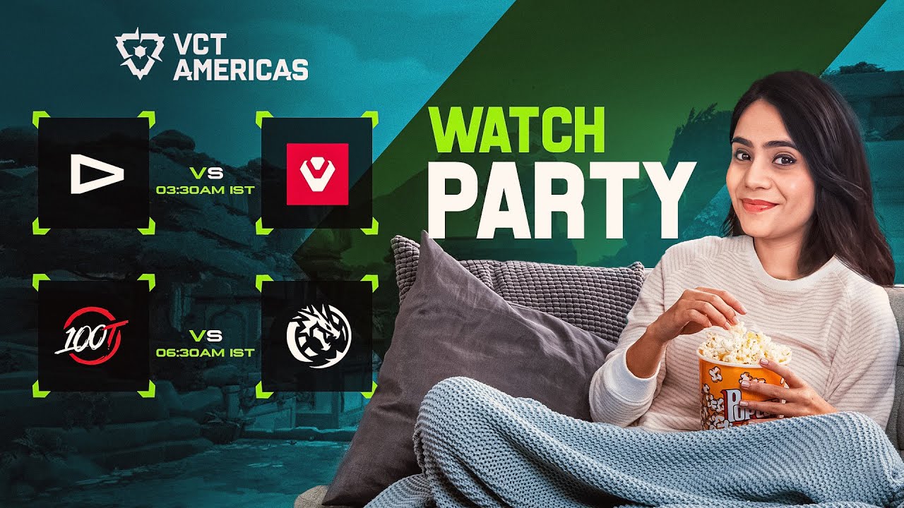 VCT AMERICAS Kick-Off Watchparty | LOUD vs SEN | 100T vs LEV | #VCT # ...