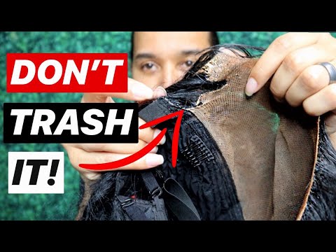 How To Repair My Torn Lace Front Wig