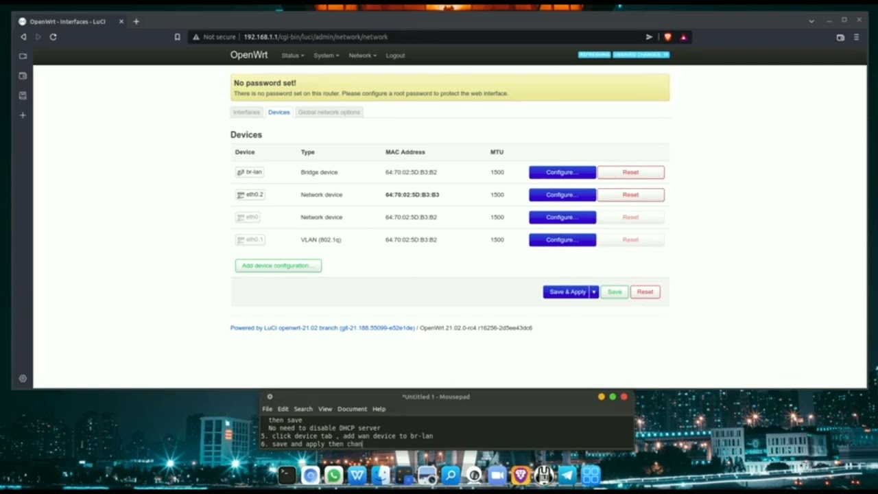 DUMB AP ACCES POINT ROUTER OPENWRT SETUP MUDAH PORT WAN BISA DIPAKAI ...