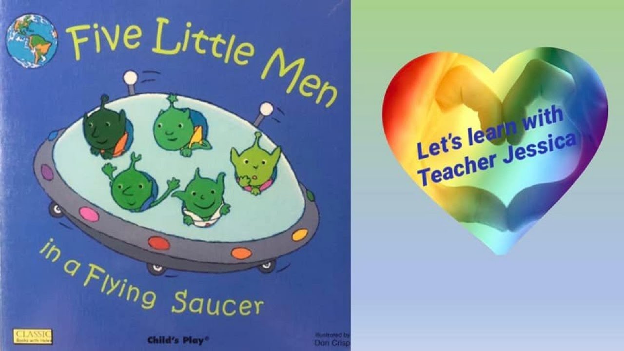 Five Little Men in a Flying Saucer READ ALOUD/SING ALONG (Illust. by ...