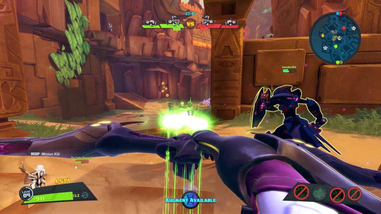 Battleborn Gameplay -- Thorn 17-2 (Full Match, Incursion, New Map ...