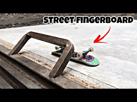 Street Fingerboard 4 - YouTube