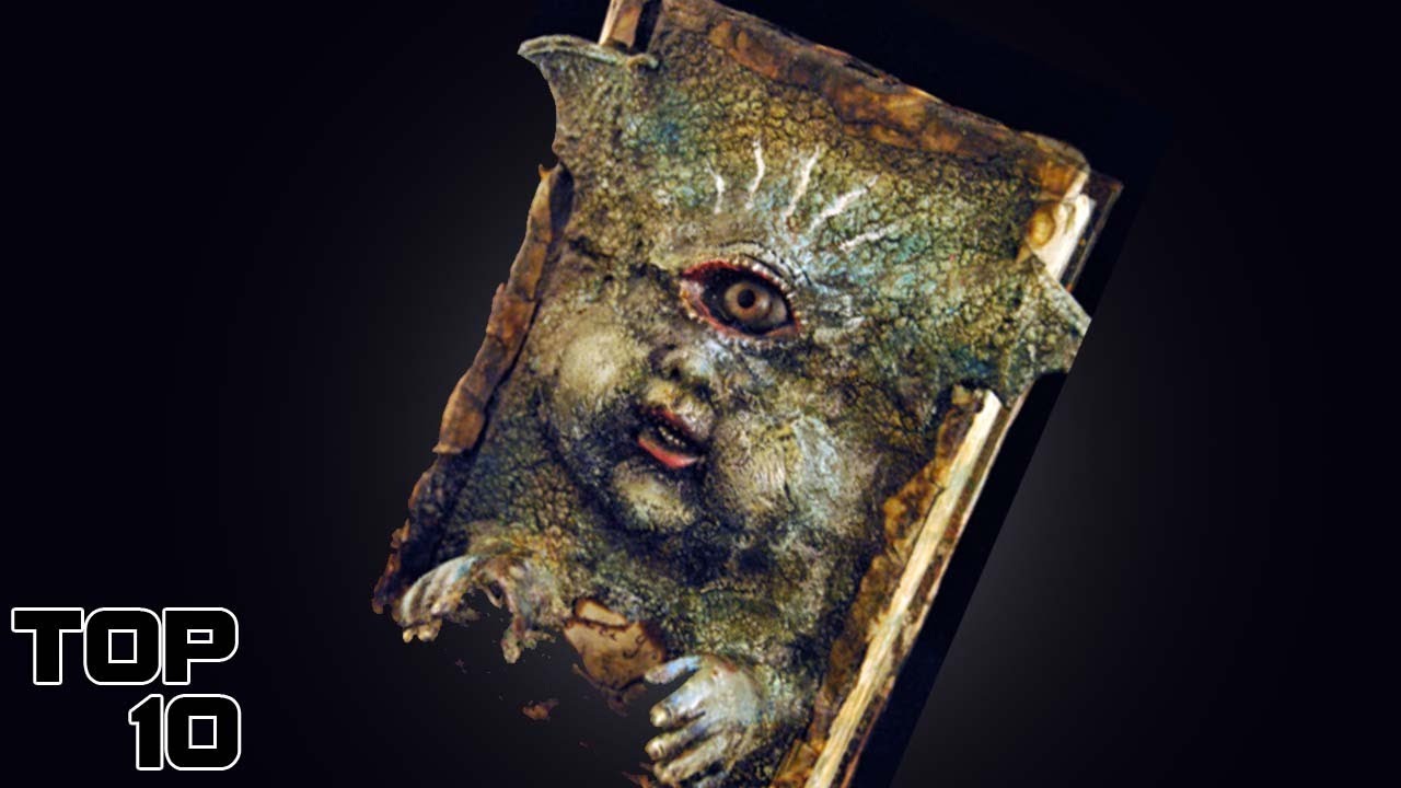 Top 10 Cursed Books That Will Damage Your Soul | Marathon - YouTube
