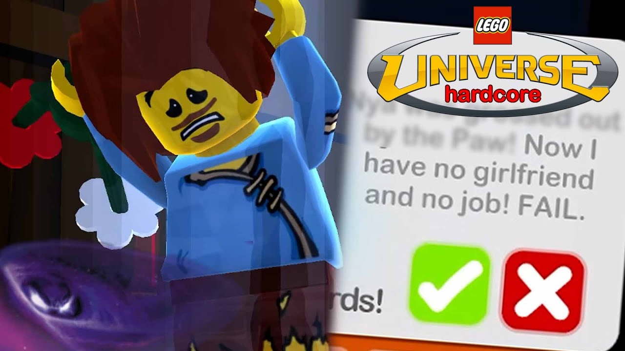LEGO Universe Hardcore #11 | Helping out a sad loser - YouTube