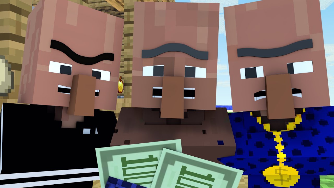 Baby Steve and the lost wallet. Baby Steve VS Bad Villager. # ...