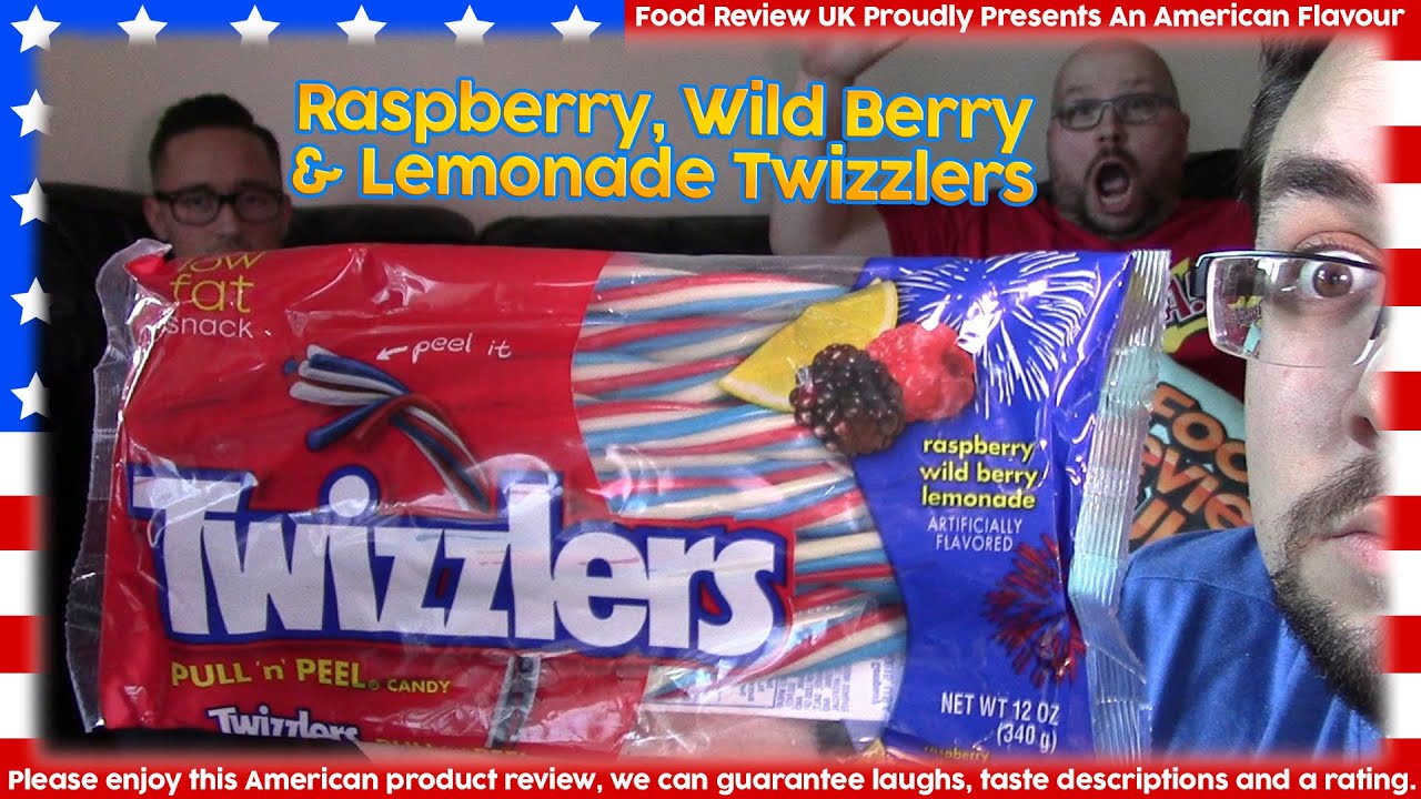 Twizzlers Raspberry, Wild Berry & Lemonade Review - YouTube