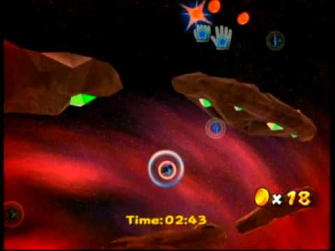 Super Mario Galaxy - Pull Star Path Speed Run - YouTube