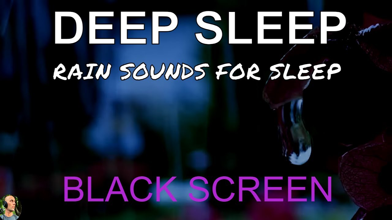 Fall Asleep Fast, Heavy Night Rain Sounds For Sleeping, BLACK SCREEN ...