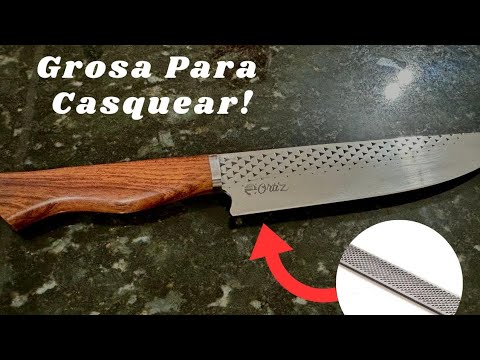Fazendo uma FACA de GROSA | VÍDEO COMPLETO | Como Fazer Faca ...