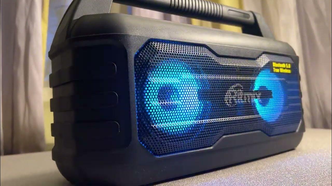 Тестирование на максимальной и минимальной громкости Ritmix SP-610B - YouTube