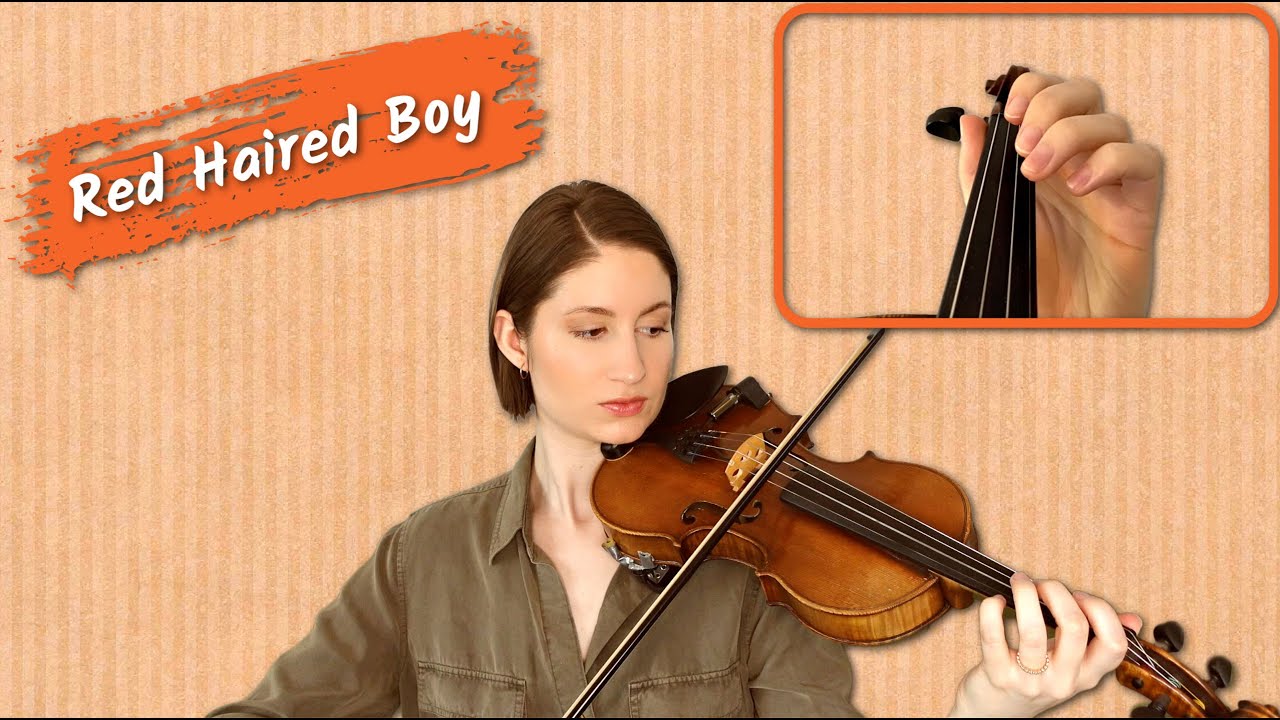 Red Haired Boy // Beginner Fiddle Tutorial - YouTube