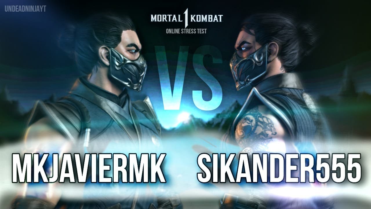 MKJavierMK playing Vs Sikander555 in the online stress test of MORTAL ...