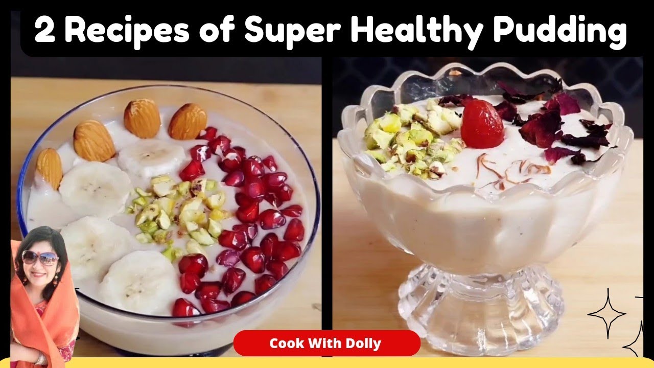 2 Recipes of Super Healthy Pudding #dessert #sweet #food #easyrecipe # ...