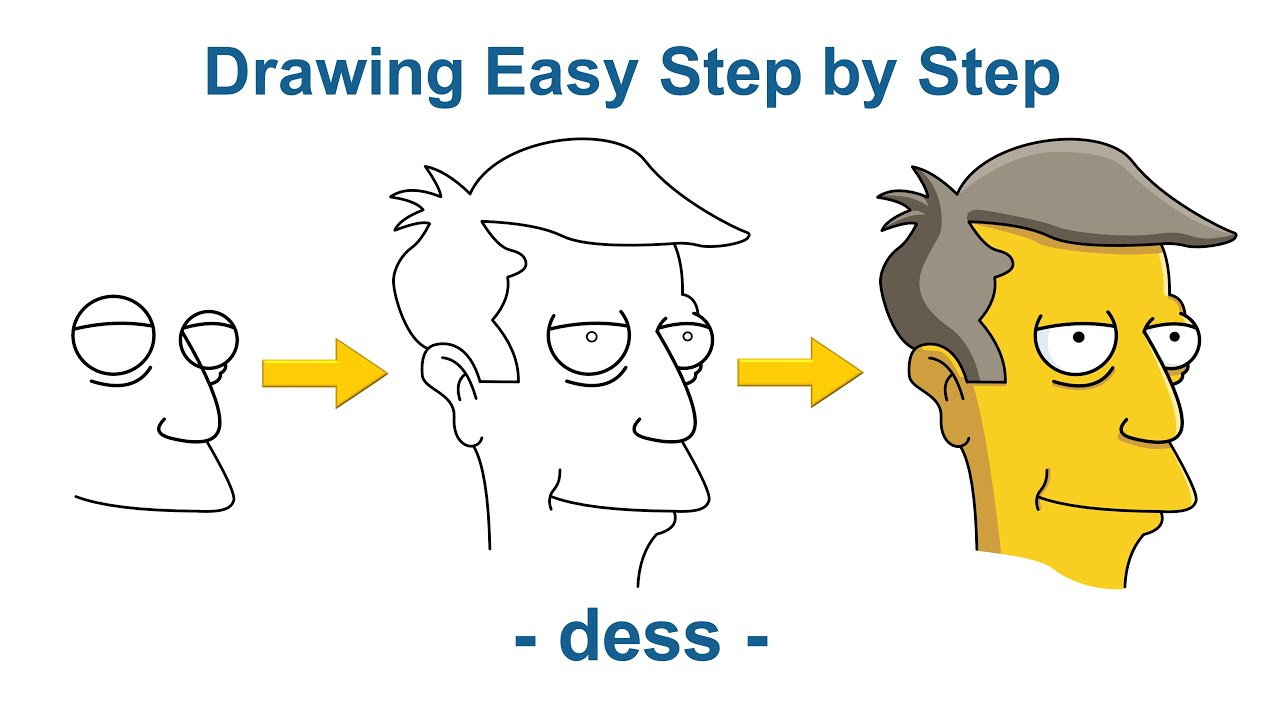 Seymour Skinner - Principal/Director Skinner (The Simpsons) - Drawing ...