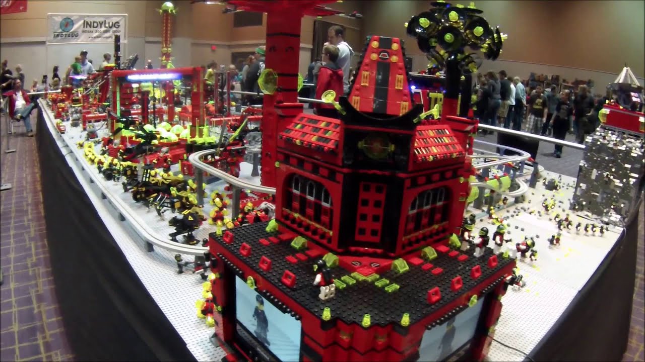 Lego M Tron Space Mining Colony - YouTube