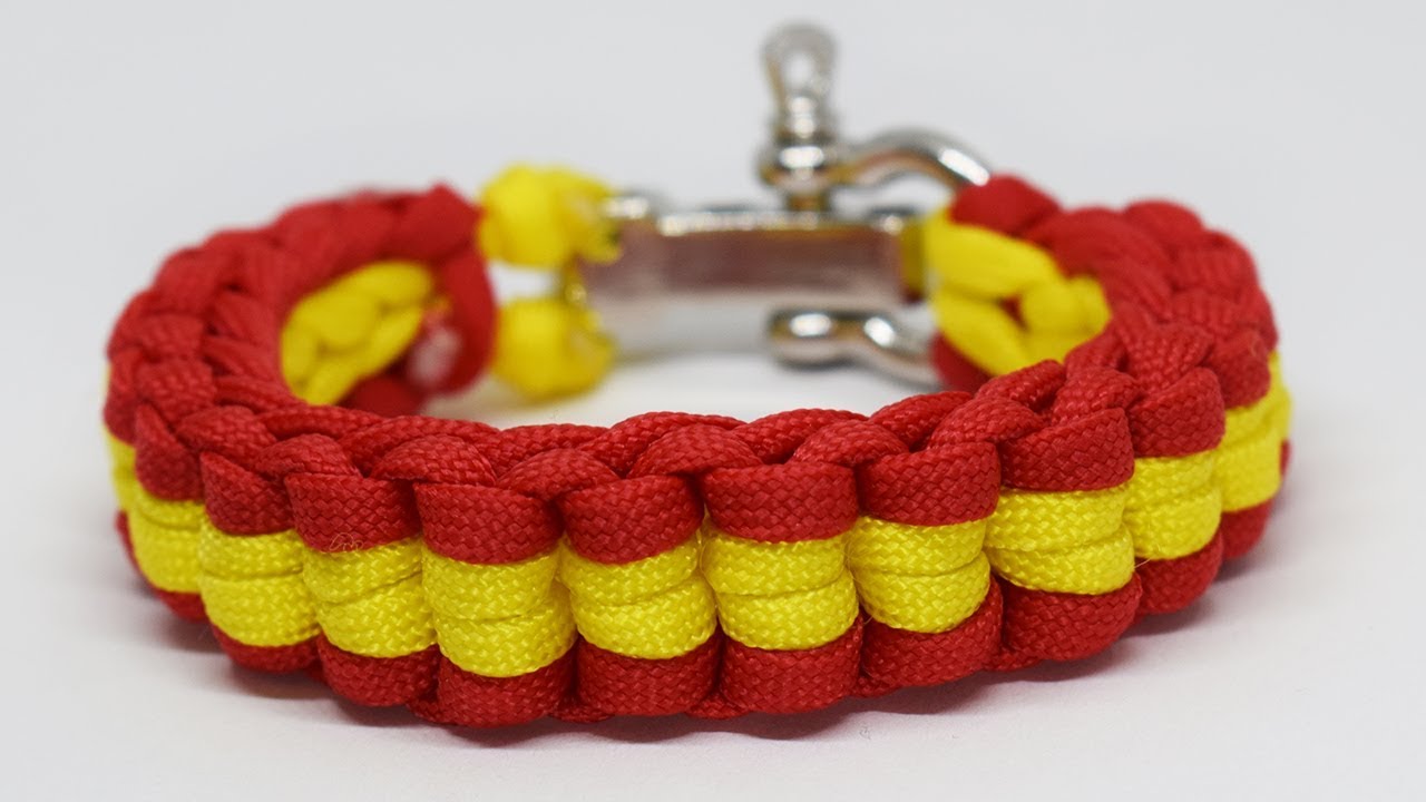 Pulsera paracord España - YouTube