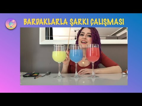 Bardaklarla Kalın İnce Ses Çalışması(Uzaktan Eğitim Müzik Dersi)Gigi Öğretmen
