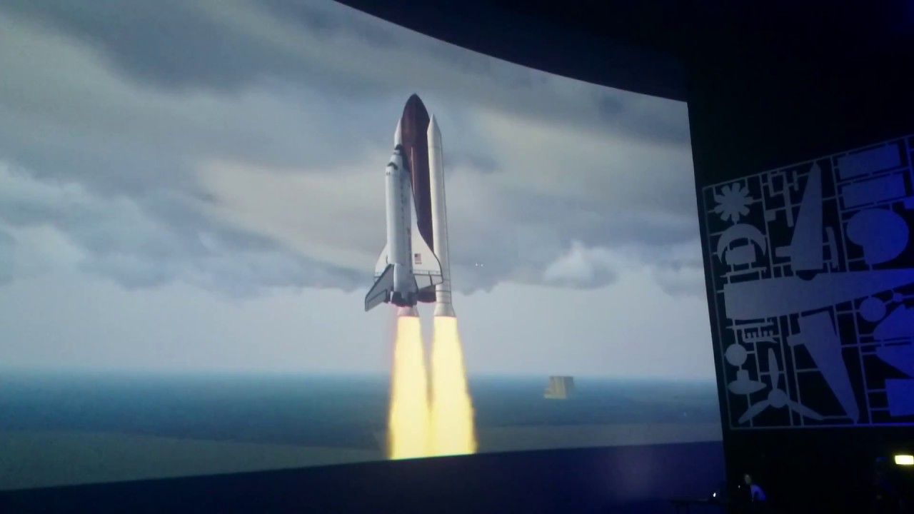 FSweekend 2017 FlightGear Space Shuttle launch presentation - YouTube