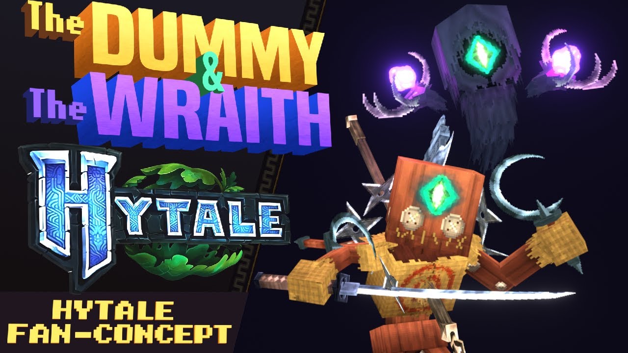 The Dummy & The Wraith || Hytale Enemy Fan-Concept - YouTube