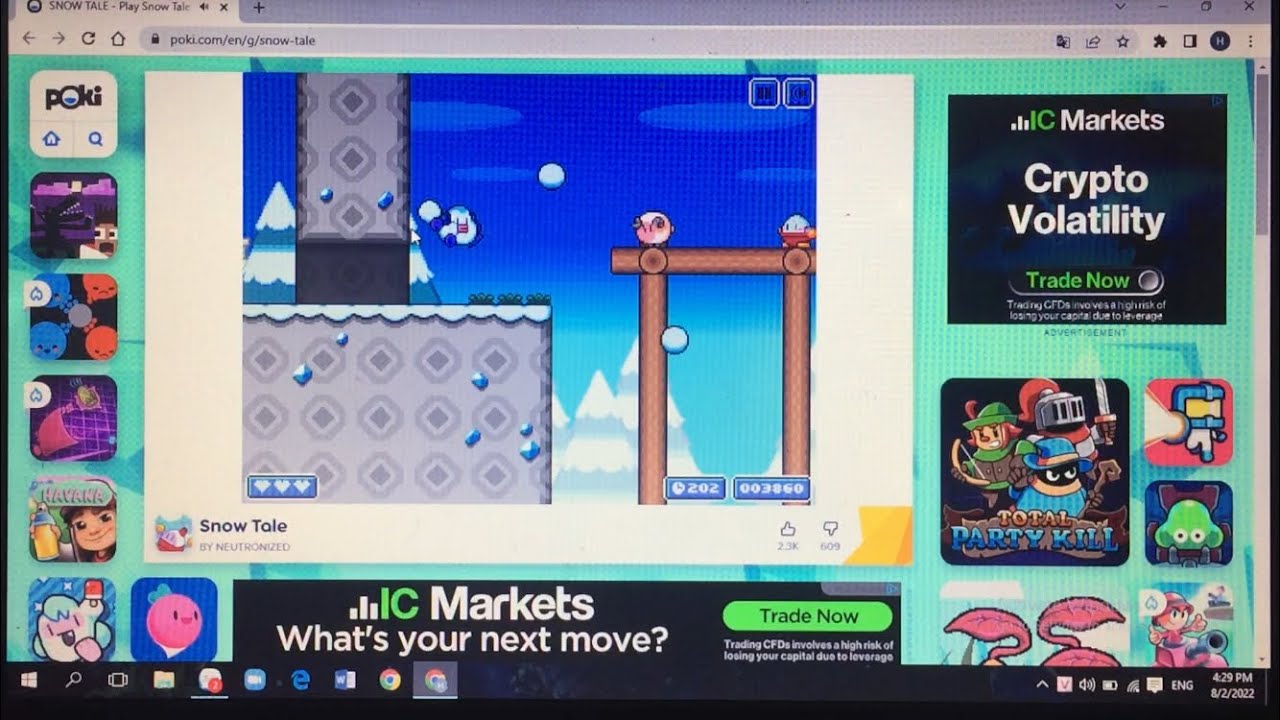 Poki Game (#58): Snow Tale. - YouTube