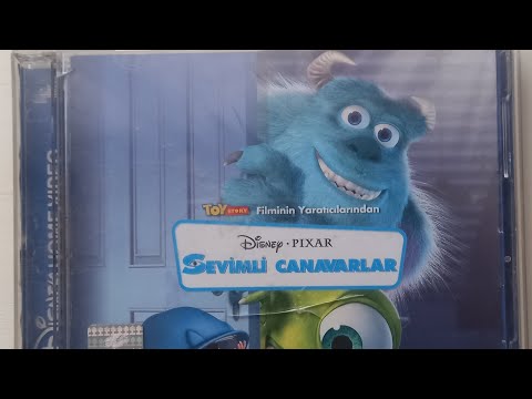 SEVİMLİ CANAVARLAR (MONSTERS, INC.) WALT DISNEY HOME ENTERTAINMENT VCD AÇILIŞ FRAGMANLARI