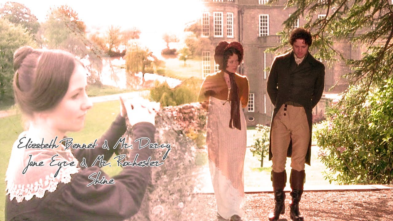 Elizabeth Bennet & Mr. Darcy and Jane Eyre & Mr. Rochester | Shine ...