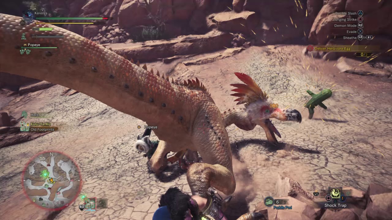 Monster Hunter World: Cactuar is OP - YouTube