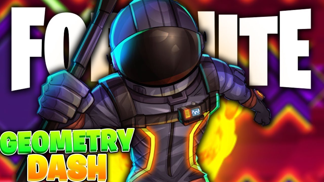 FORTNITE EN GEOMETRY DASH!!! - YouTube