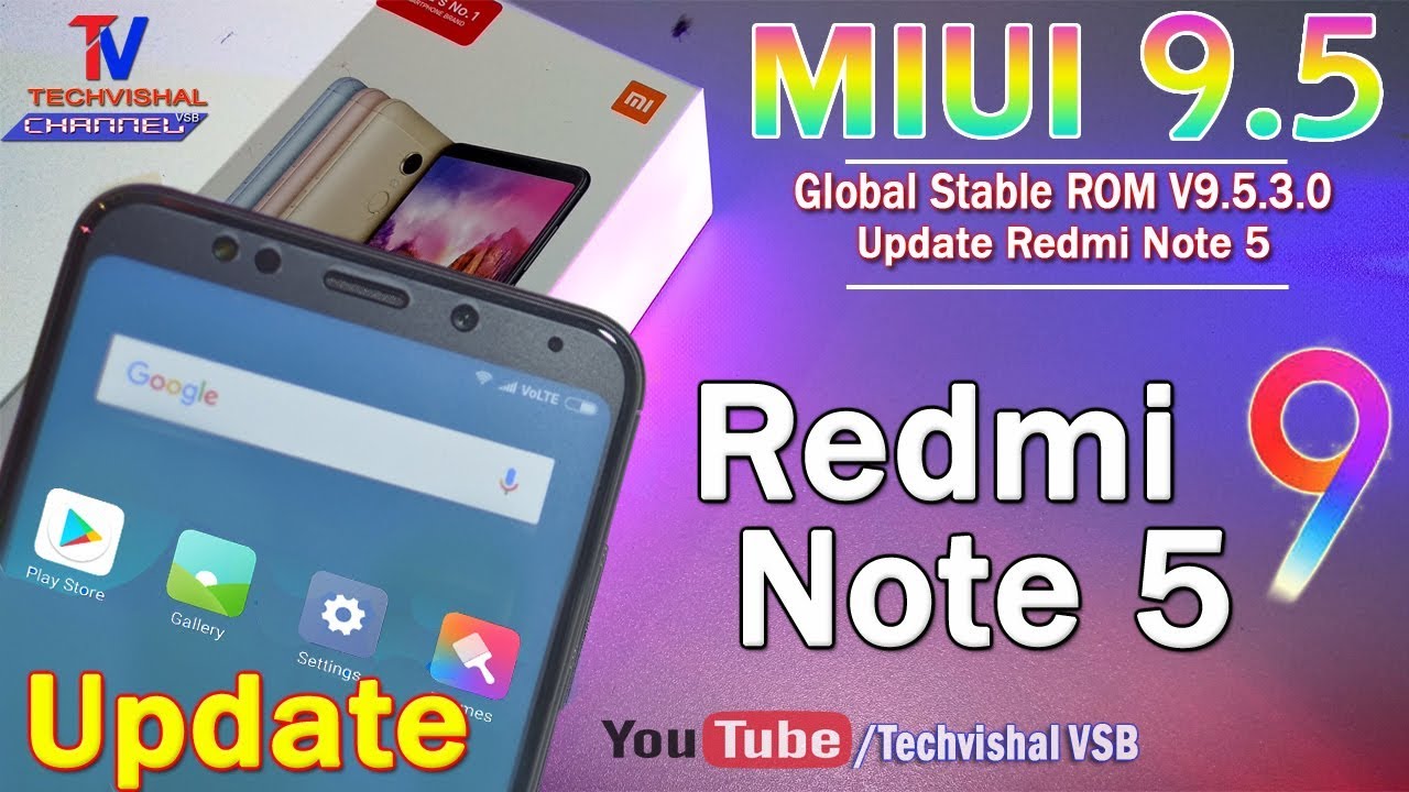 MIUI 9.5 Global Stable ROM V9.5.3.0 Update | Redmi Note 5 MIUI V9.5.3.0 ...