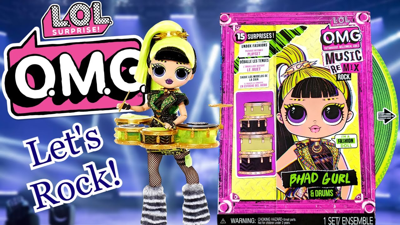 Who's Bhad? | LOL Surprise OMG Remix Rock Bhad Gurl Fashion Doll ...