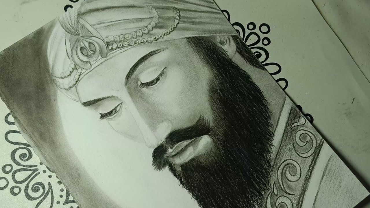 Sketch Of Divinity- Guru Gobind Singh Ji's Legacy 🪷| mummaart - YouTube