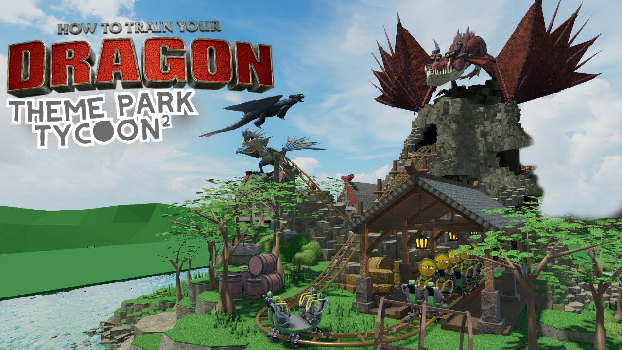 How To Train Your Dragon | Theme Park Tycoon 2 - YouTube