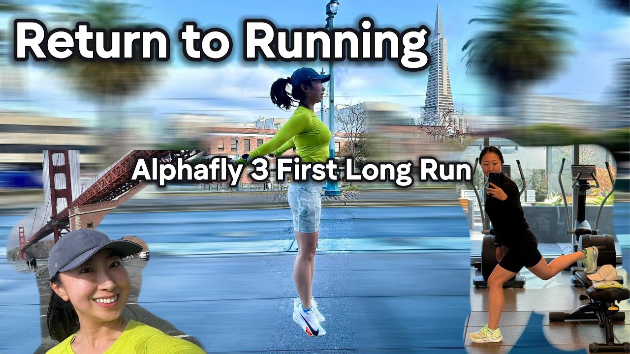 Return to Running: One Week of Training & Alphafly 3 First Long Run | 4 ...